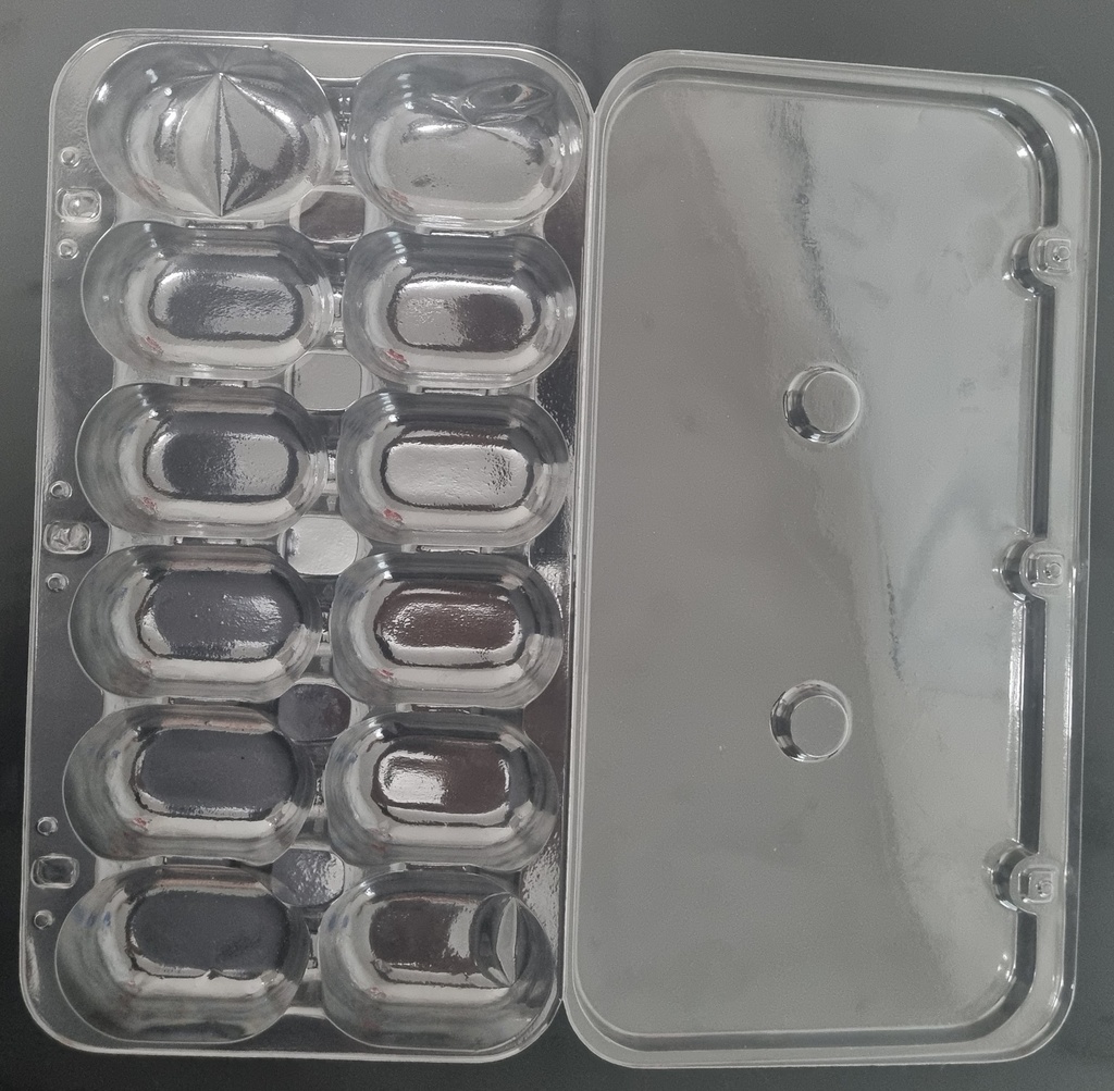 Oyster Clamshell Tray 1 Doz | Astra Supply